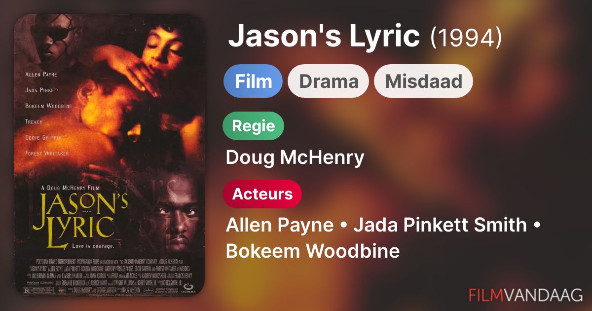 Jason's Lyric (film, 1994) - FilmVandaag.nl