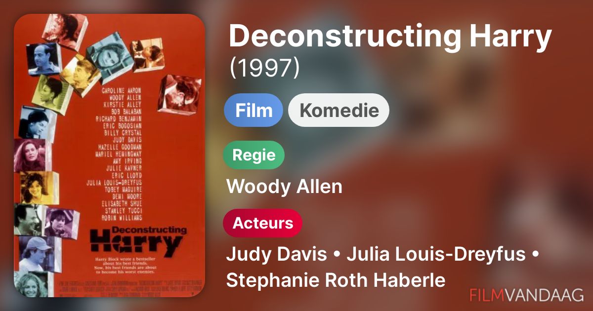 Deconstructing Harry (film, 1997) - FilmVandaag.nl
