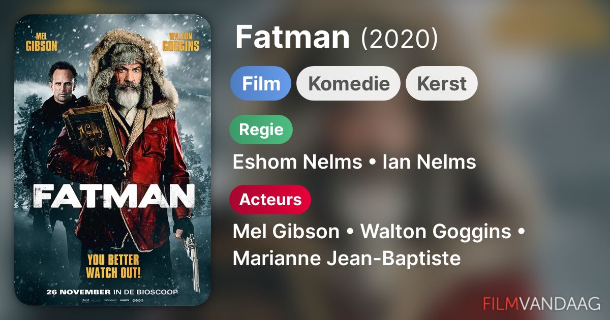 Fatman (film, 2020) - FilmVandaag.nl