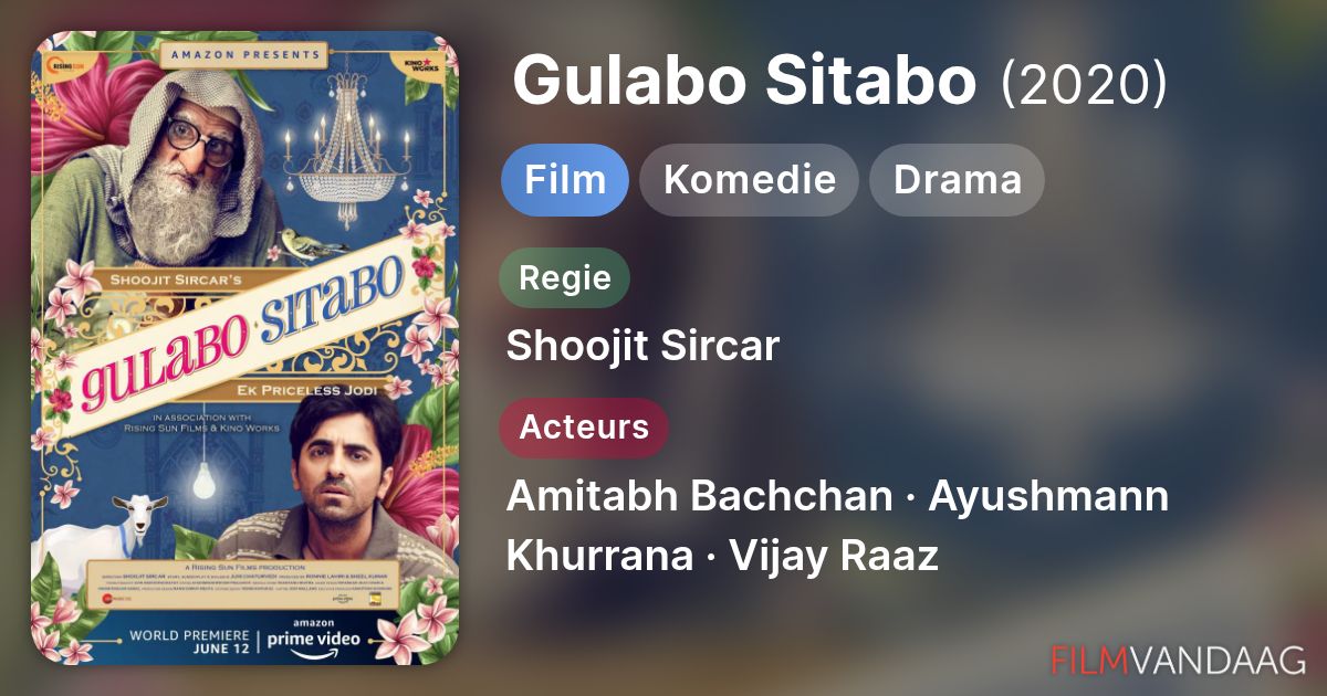 Gulabo Sitabo (film, 2020) - FilmVandaag.nl