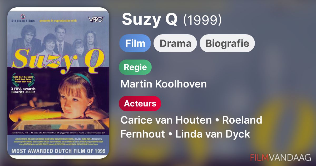 Suzy Q (film, 1999) - FilmVandaag.nl