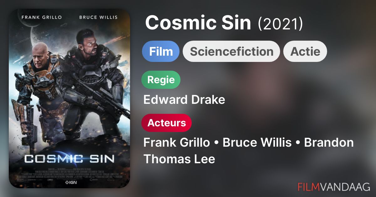 Cosmic Sin (film, 2021) - FilmVandaag.nl
