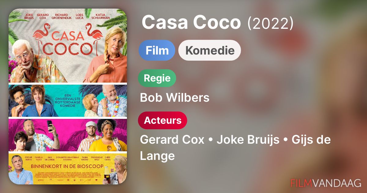 Casa Coco (film, 2022) - FilmVandaag.nl