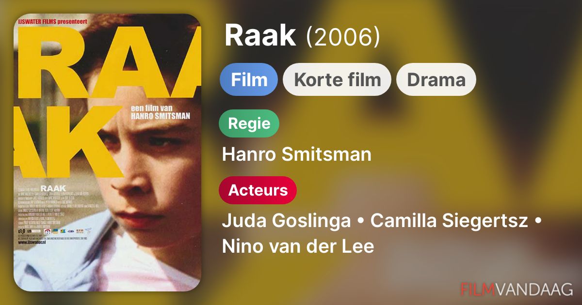 Raak (film, 2006) - FilmVandaag.nl