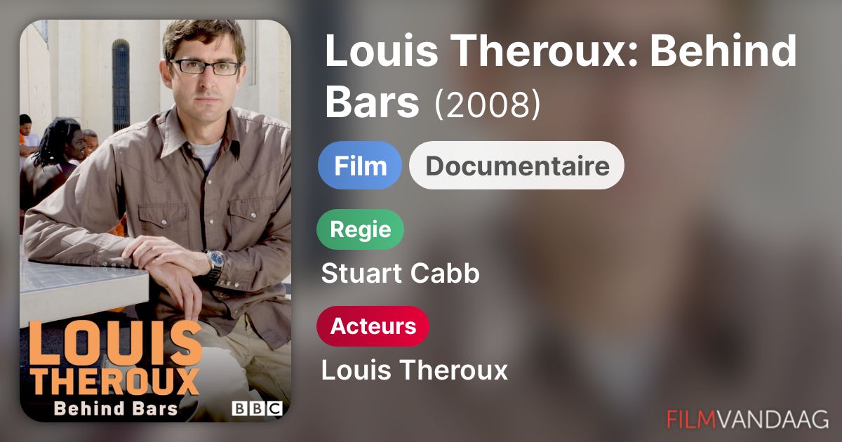Louis Theroux: Behind Bars (film, 2008) - FilmVandaag.nl