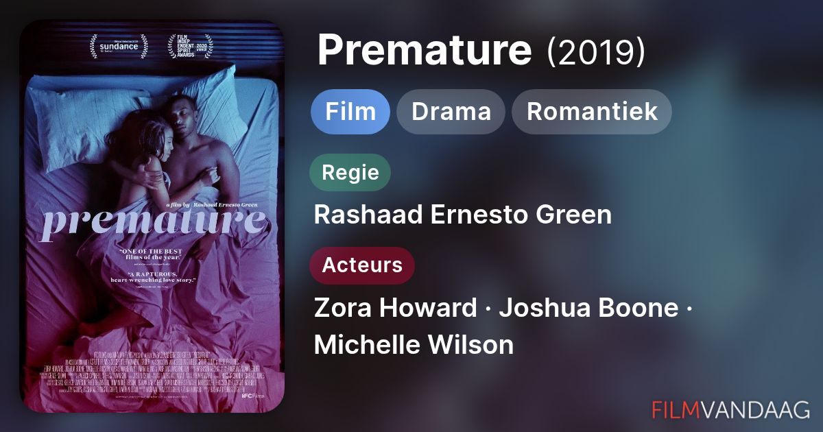 Premature (film, 2019) - FilmVandaag.nl