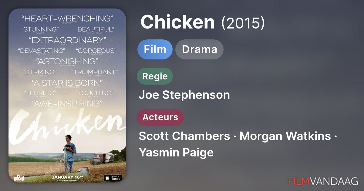 Chicken (film, 2015) - FilmVandaag.nl