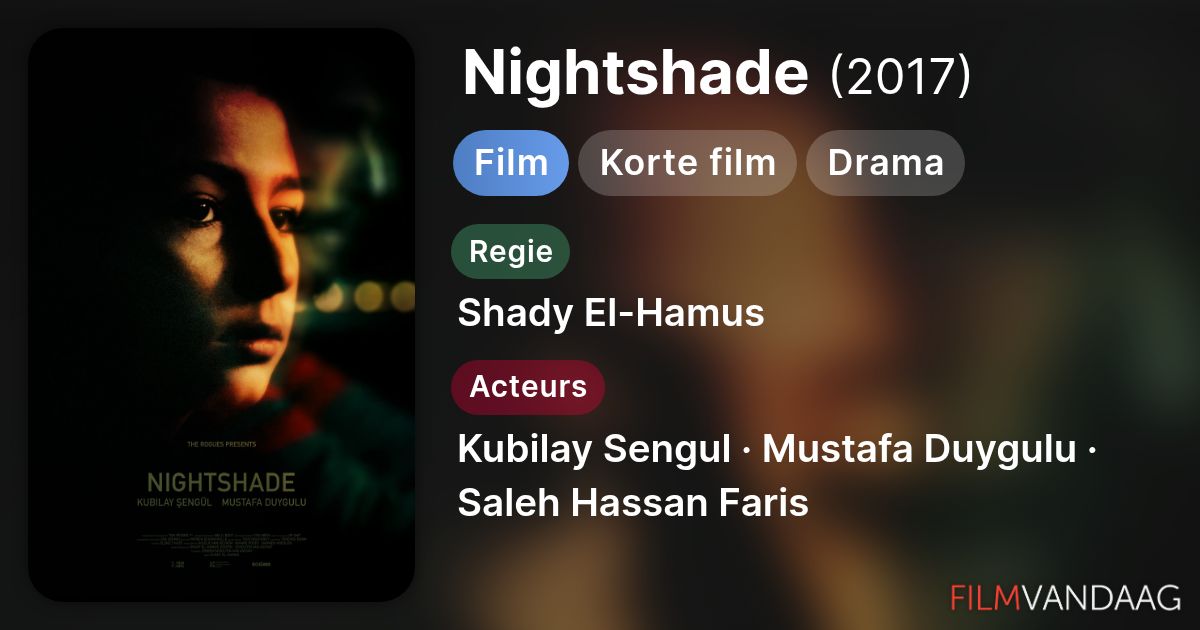 Nightshade (film, 2017) - FilmVandaag.nl
