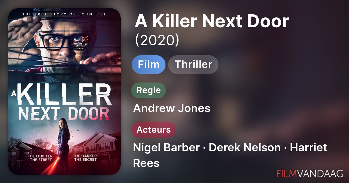A Killer Next Door (film, 2020) - FilmVandaag.nl