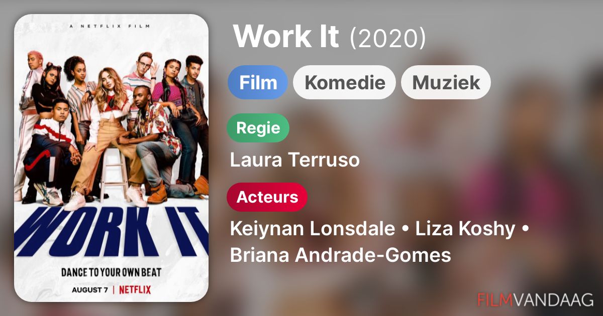 Work It (film, 2020) - FilmVandaag.nl