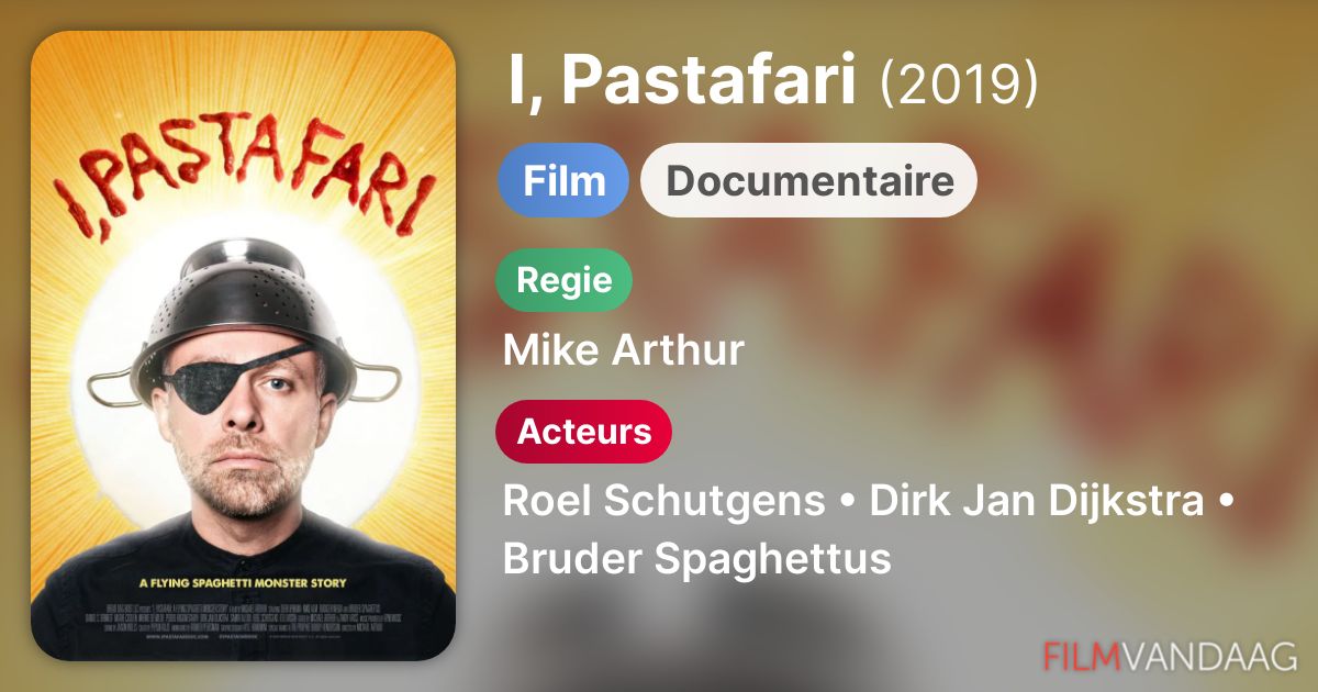 I, Pastafari (film, 2019) - FilmVandaag.nl
