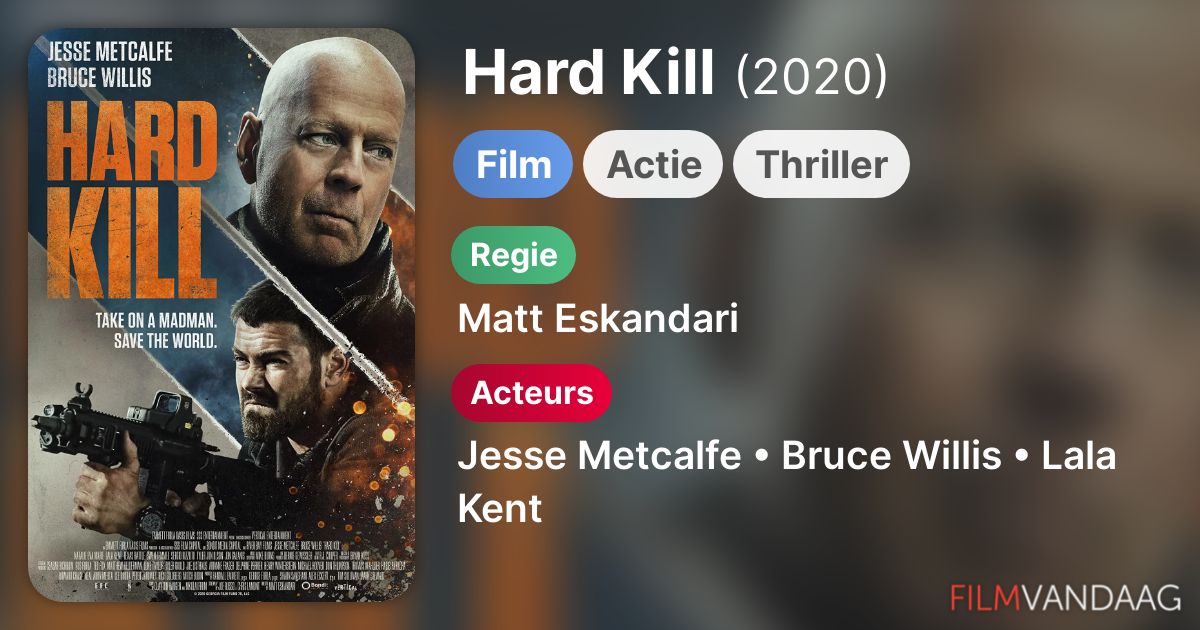 Hard Kill (film, 2020) - FilmVandaag.nl