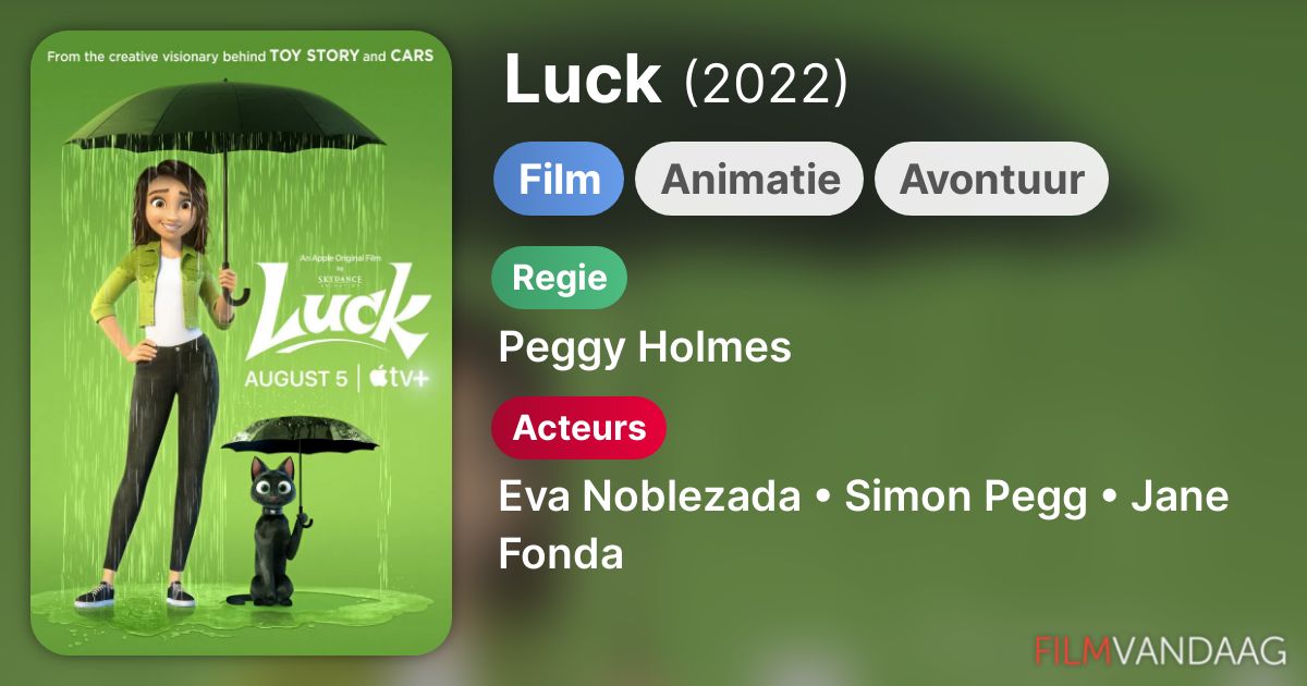Luck (film, 2022) - FilmVandaag.nl