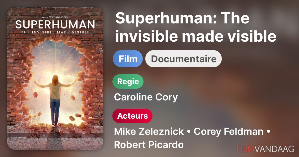 Superhuman: The invisible made visible (film, 2020) - FilmVandaag.nl