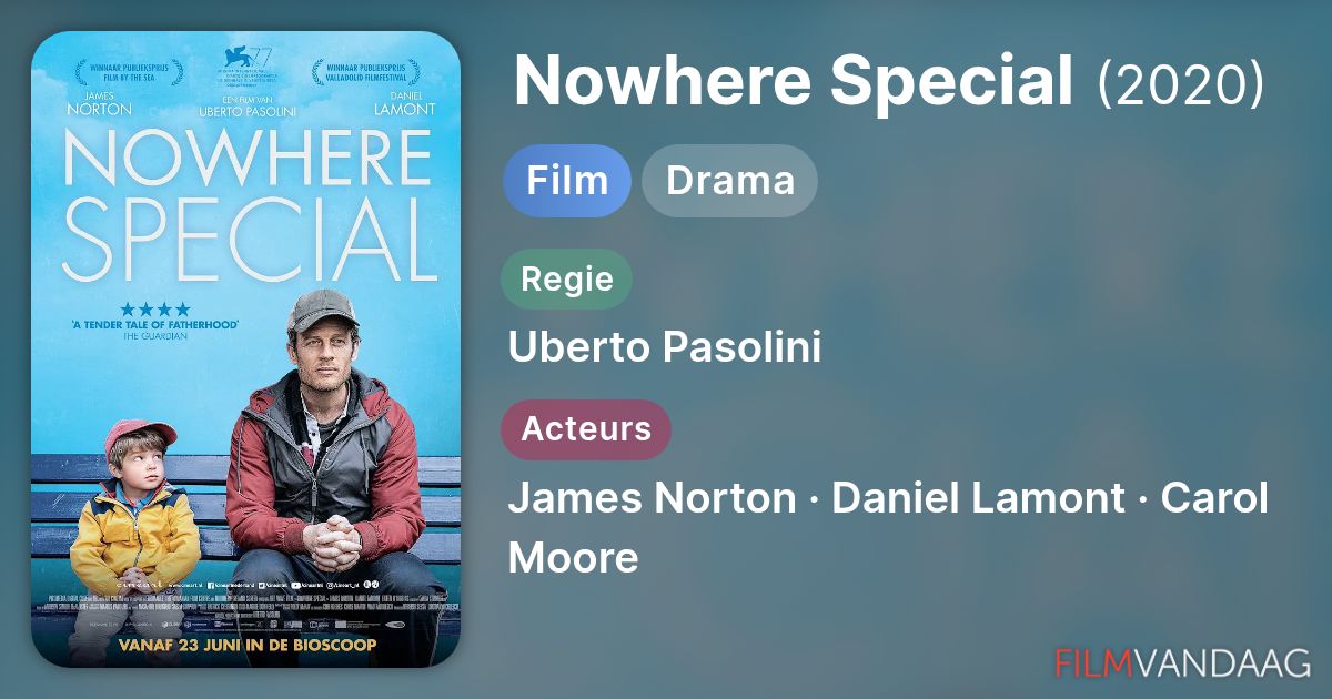 Nowhere Special (film, 2020) - FilmVandaag.nl