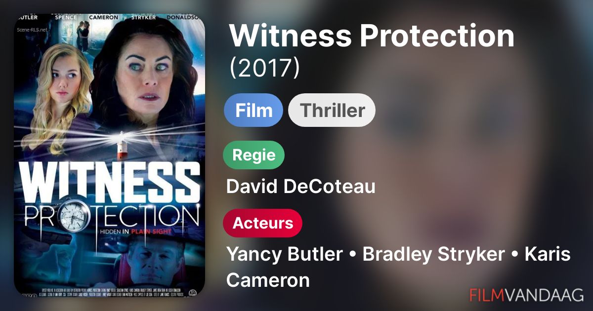 Witness Protection (film, 2017) - FilmVandaag.nl