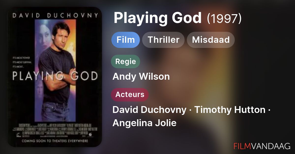 Playing God (film, 1997) - FilmVandaag.nl