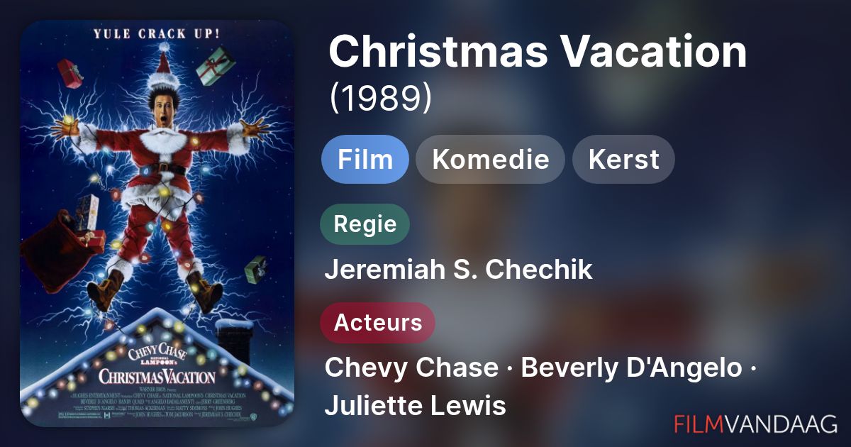 Christmas Vacation (film, 1989) - FilmVandaag.nl