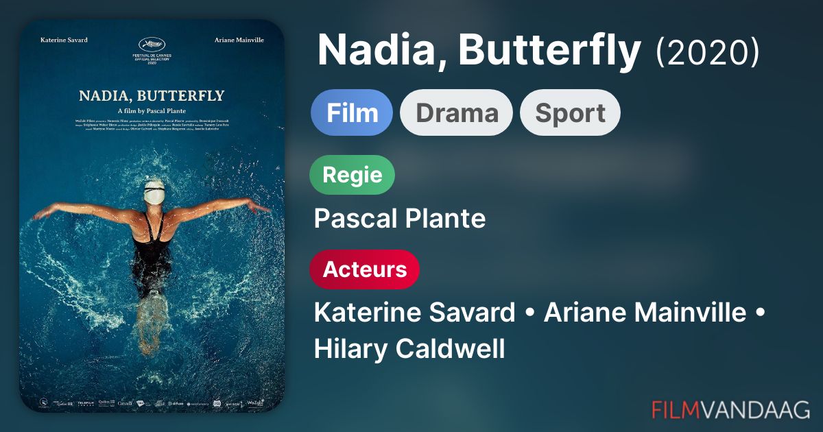 Nadia, Butterfly (film, 2020) - FilmVandaag.nl
