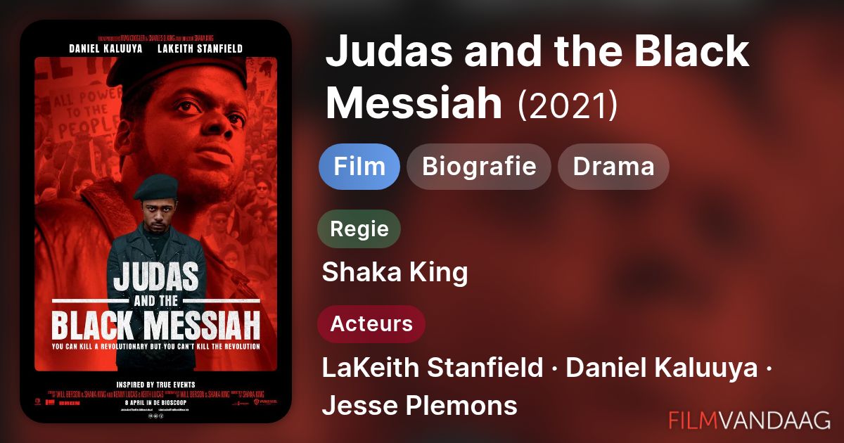 Judas and the Black Messiah (film, 2021) - FilmVandaag.nl