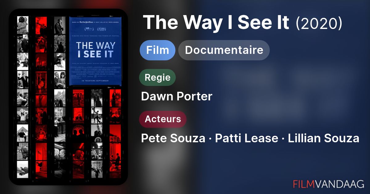 The Way I See It (film, 2020) - FilmVandaag.nl
