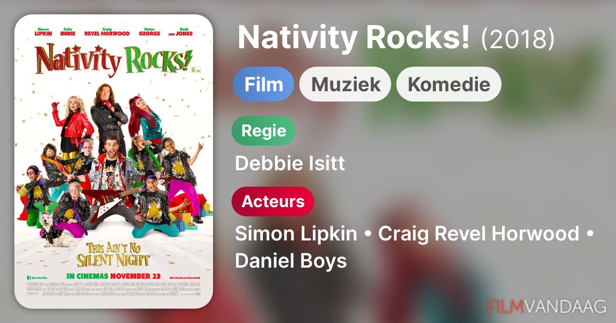 Nativity Rocks! (film, 2018) - FilmVandaag.nl