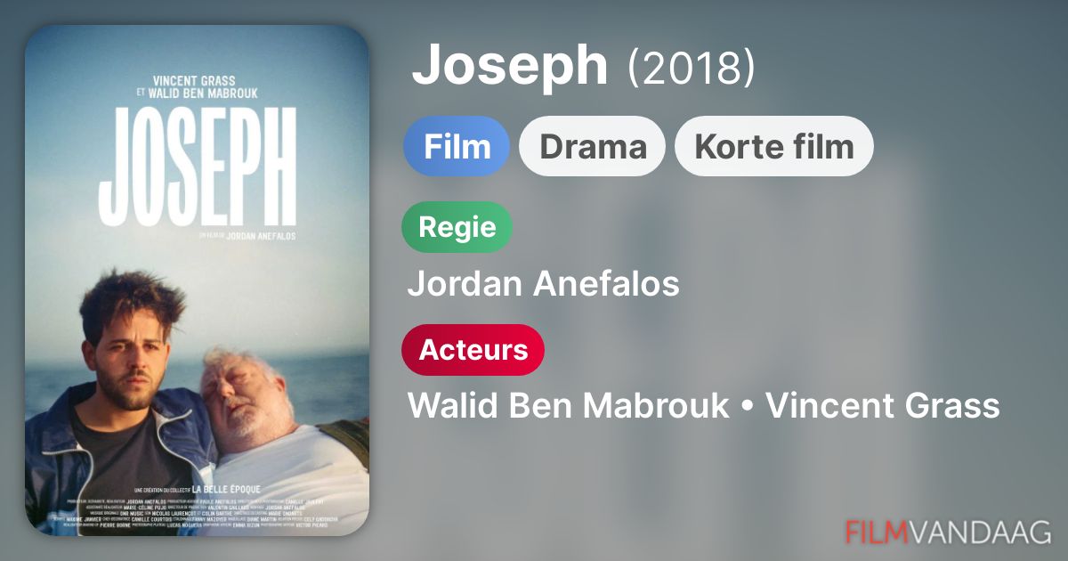 Joseph (film, 2018) - FilmVandaag.nl