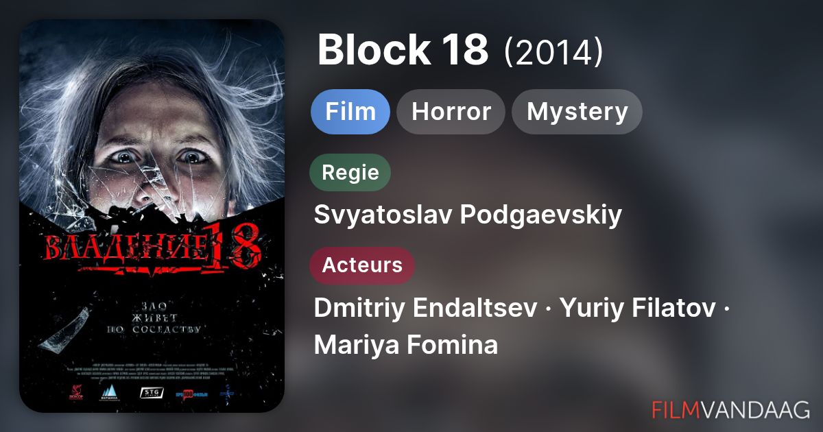 Block 18 (film, 2014) - FilmVandaag.nl