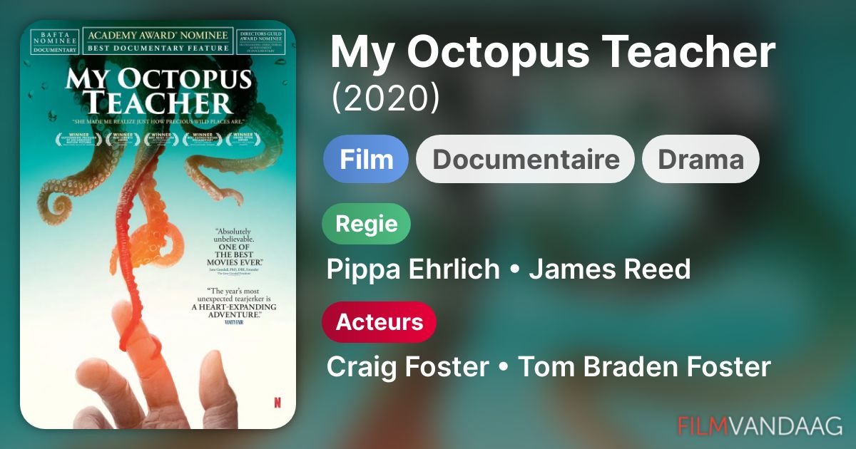 My Octopus Teacher (film, 2020) - FilmVandaag.nl