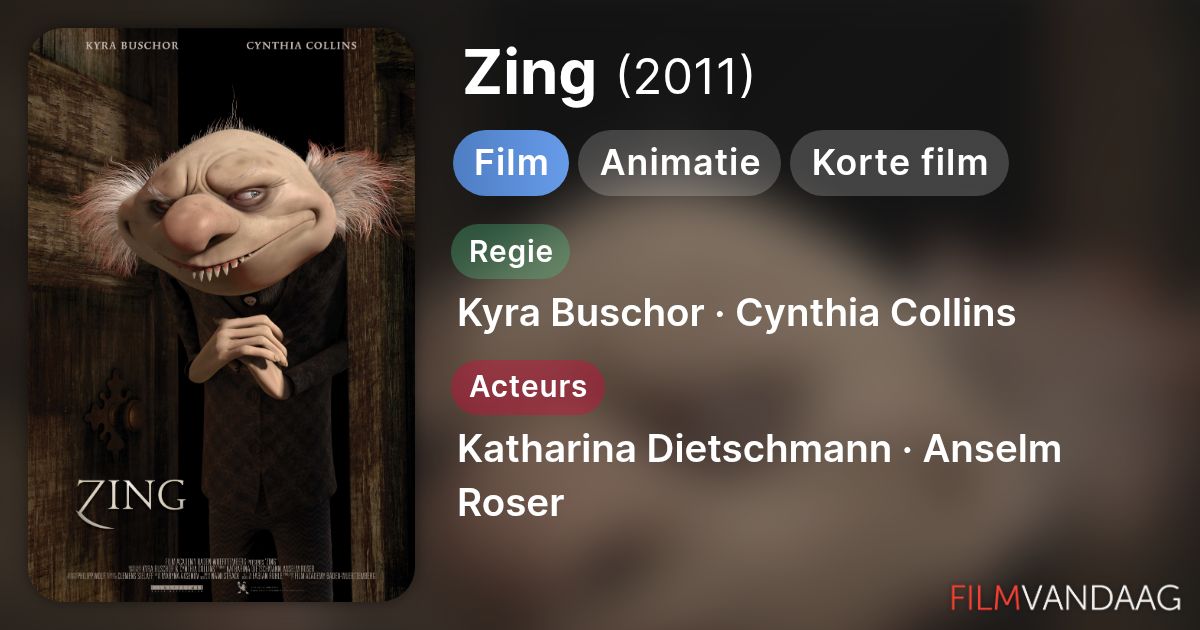 Zing (film, 2011) - FilmVandaag.nl