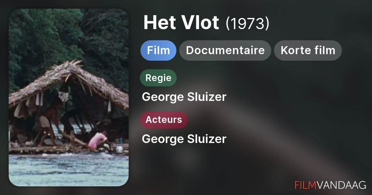 Het Vlot (film, 1973) - FilmVandaag.nl