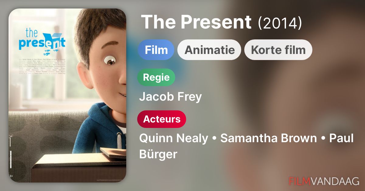 The Present (film, 2014) - FilmVandaag.nl