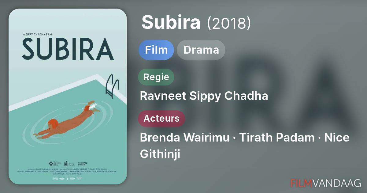 Subira (film, 2018) - FilmVandaag.nl