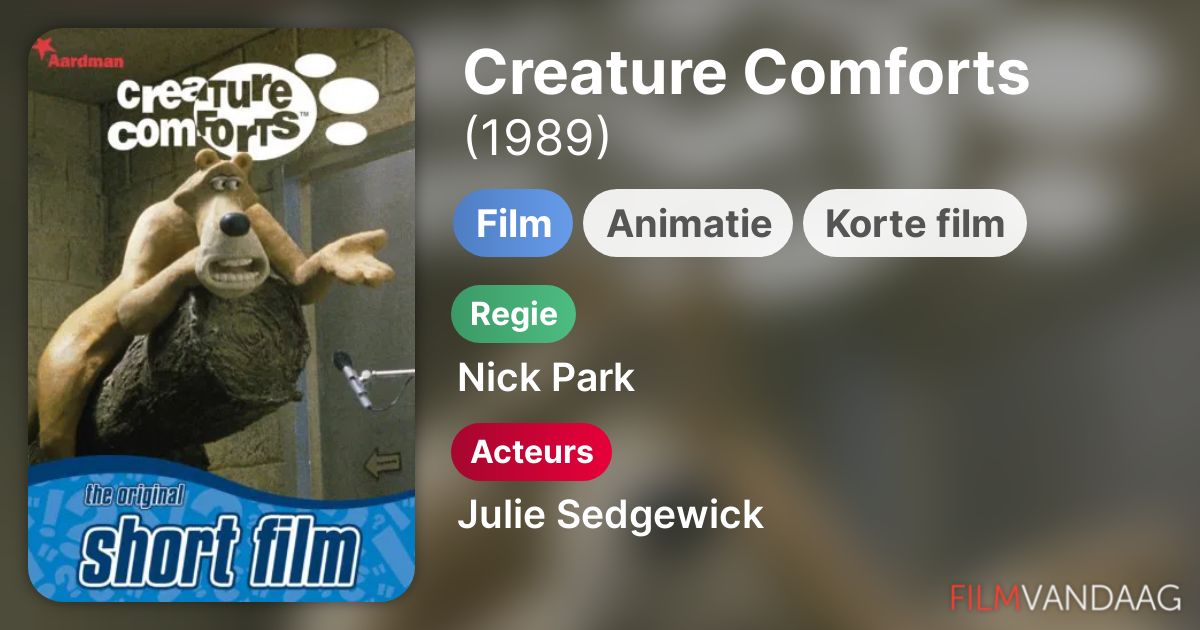 Creature Comforts (film, 1989) - FilmVandaag.nl