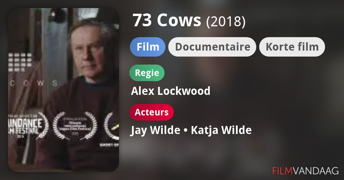 73 Cows (film, 2018) - FilmVandaag.nl