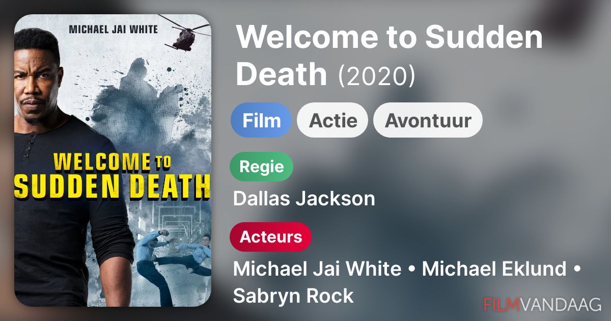 Welcome to Sudden Death (film, 2020) - FilmVandaag.nl