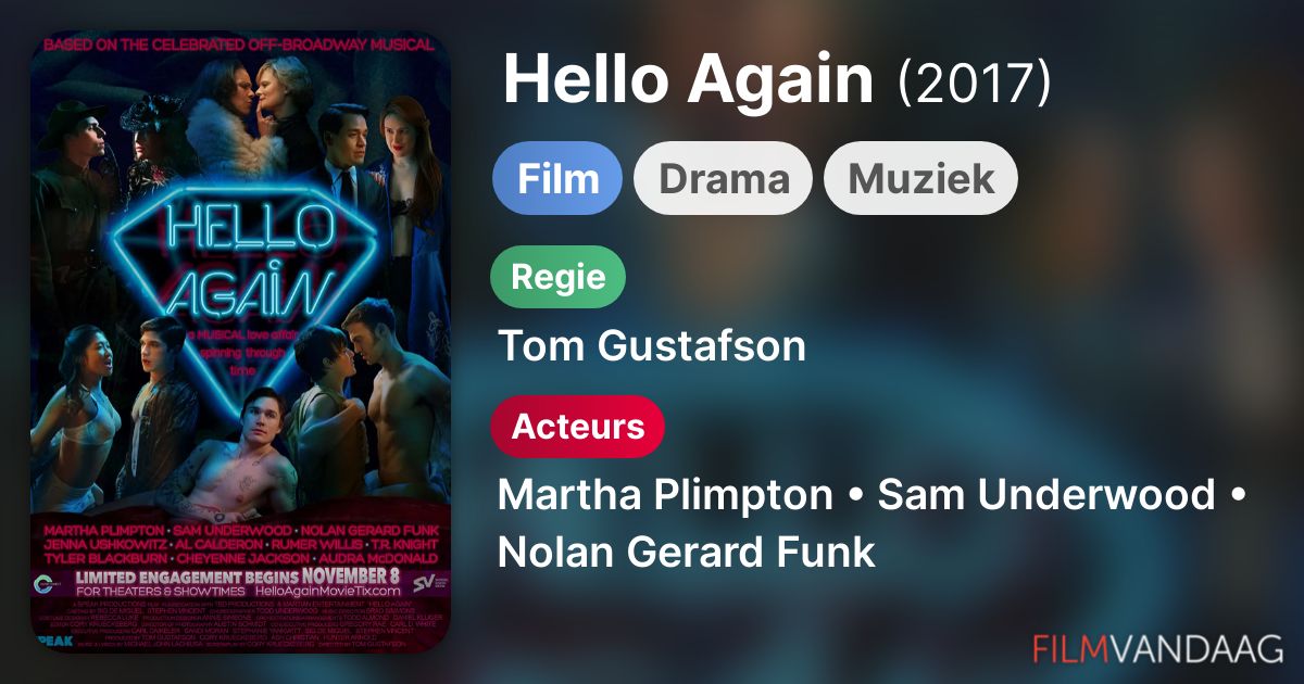 Hello Again (film, 2017) - FilmVandaag.nl