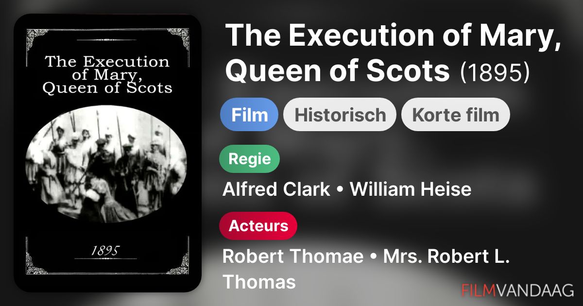 The Execution of Mary, Queen of Scots (film, 1895) - FilmVandaag.nl