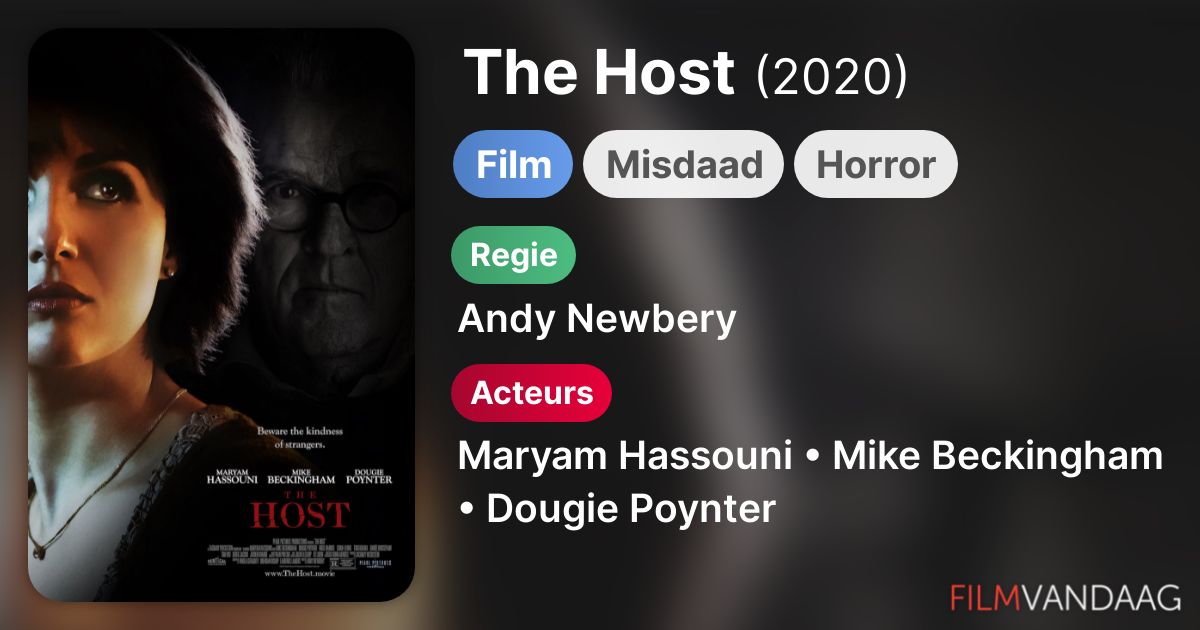 The Host (film, 2020) - FilmVandaag.nl