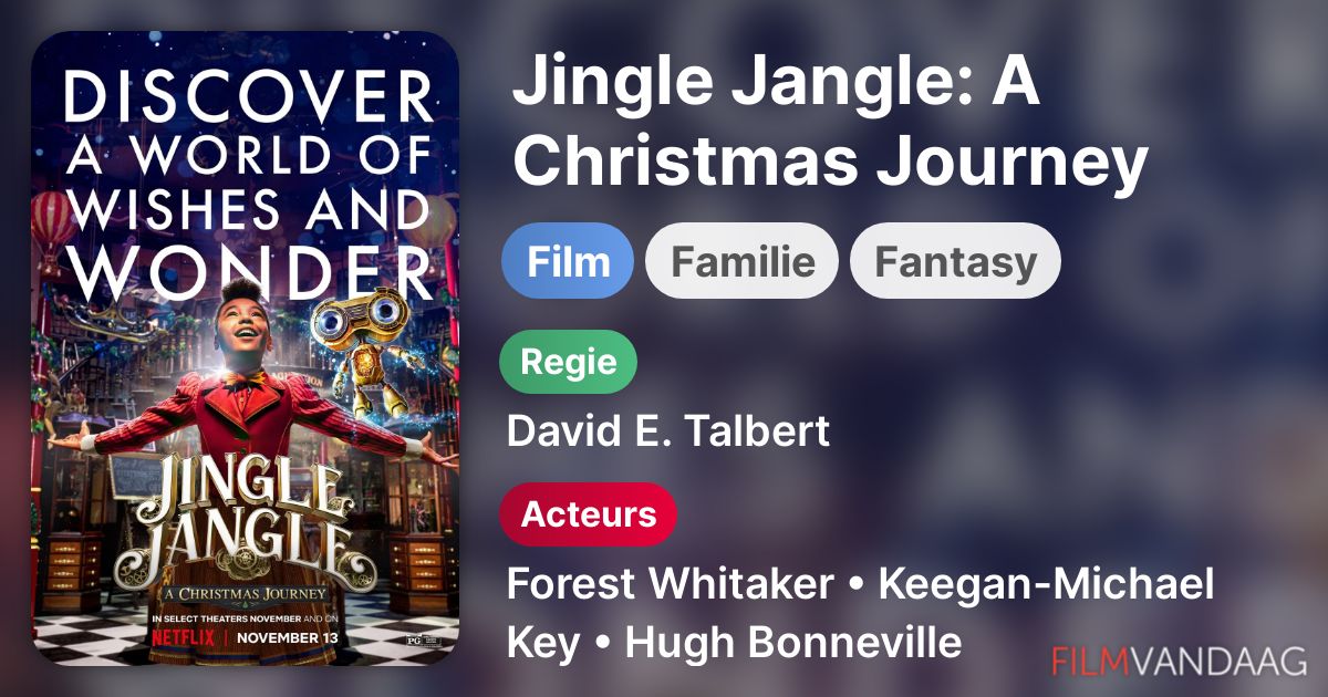 Jingle Jangle: A Christmas Journey (film, 2020) - FilmVandaag.nl