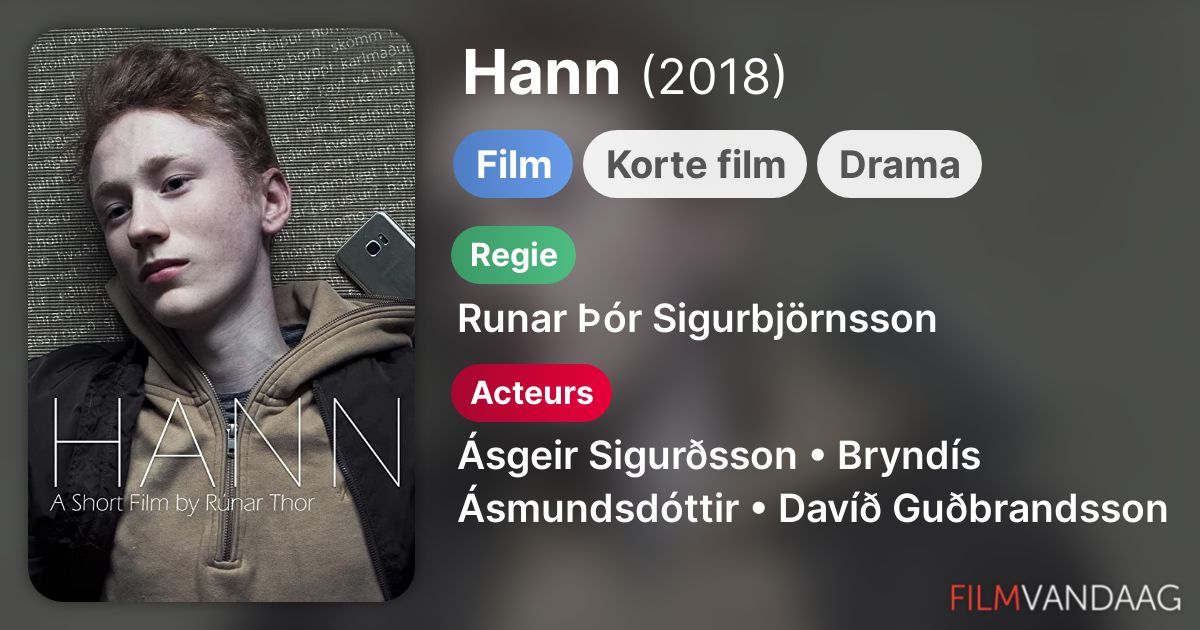 Hann (film, 2018) - FilmVandaag.nl