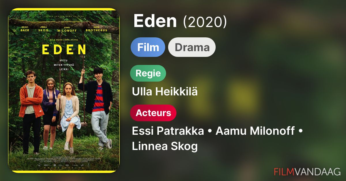 Eden (film, 2020) - FilmVandaag.nl