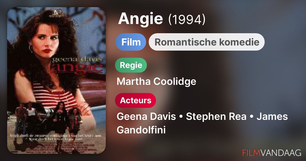Angie (film, 1994) - FilmVandaag.nl