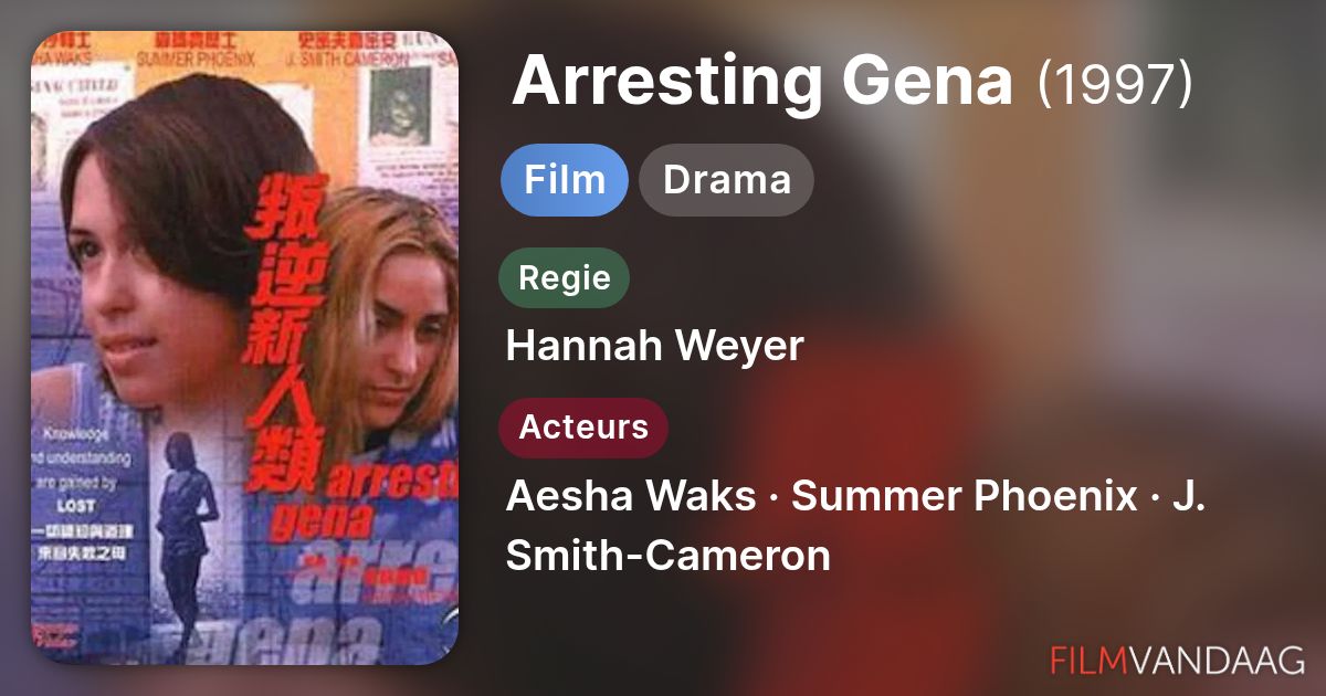 Arresting Gena (film, 1997) - FilmVandaag.nl
