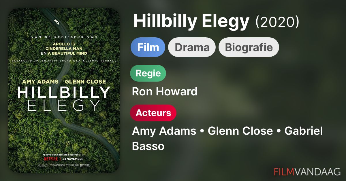 Hillbilly Elegy (film, 2020) - FilmVandaag.nl