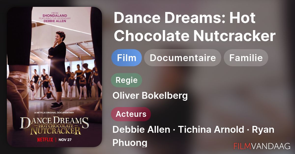 Dance Dreams: Hot Chocolate Nutcracker (film, 2020) - FilmVandaag.nl