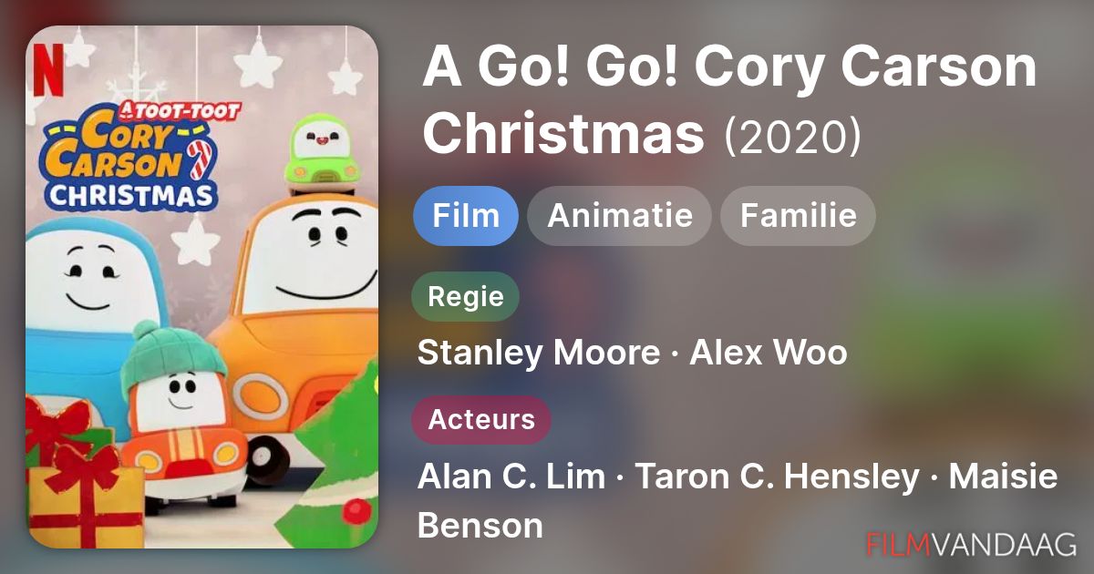 A Go! Go! Cory Carson Christmas (film, 2020) - FilmVandaag.nl