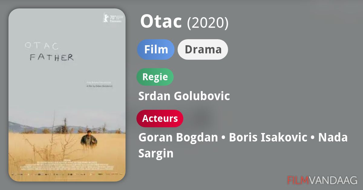 Otac (film, 2020) - FilmVandaag.nl