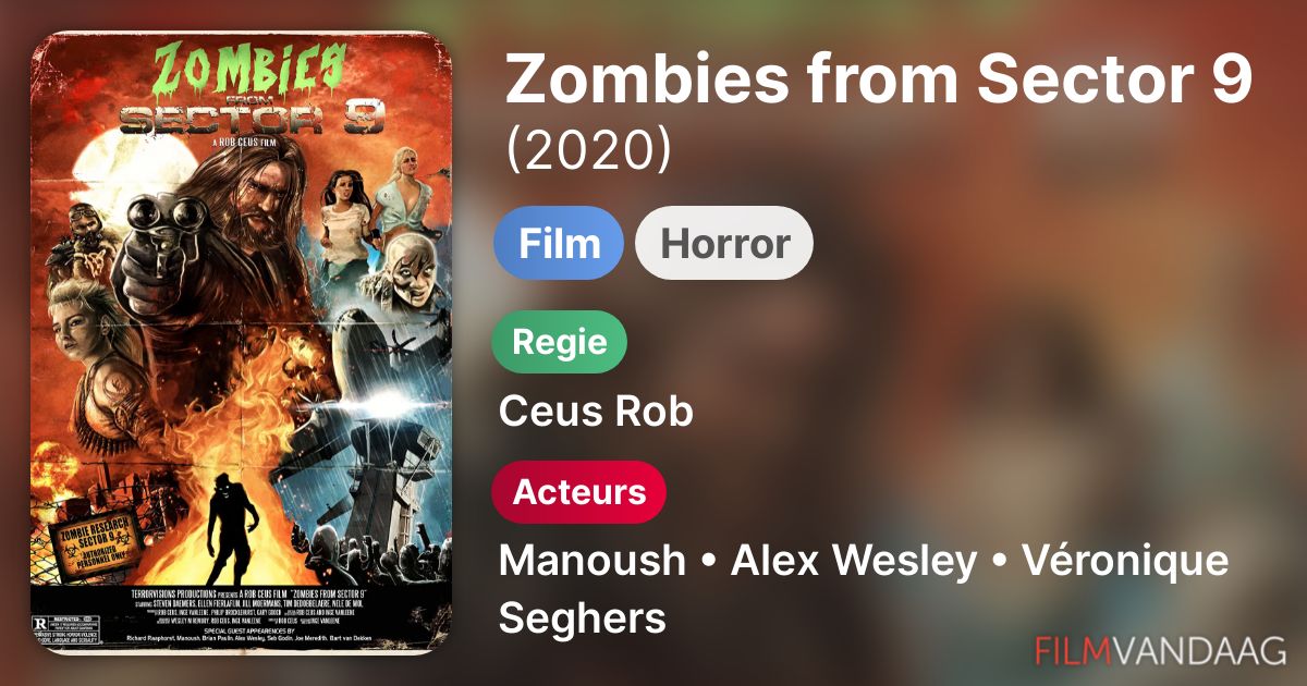 Zombies from Sector 9 (film, 2020) - FilmVandaag.nl