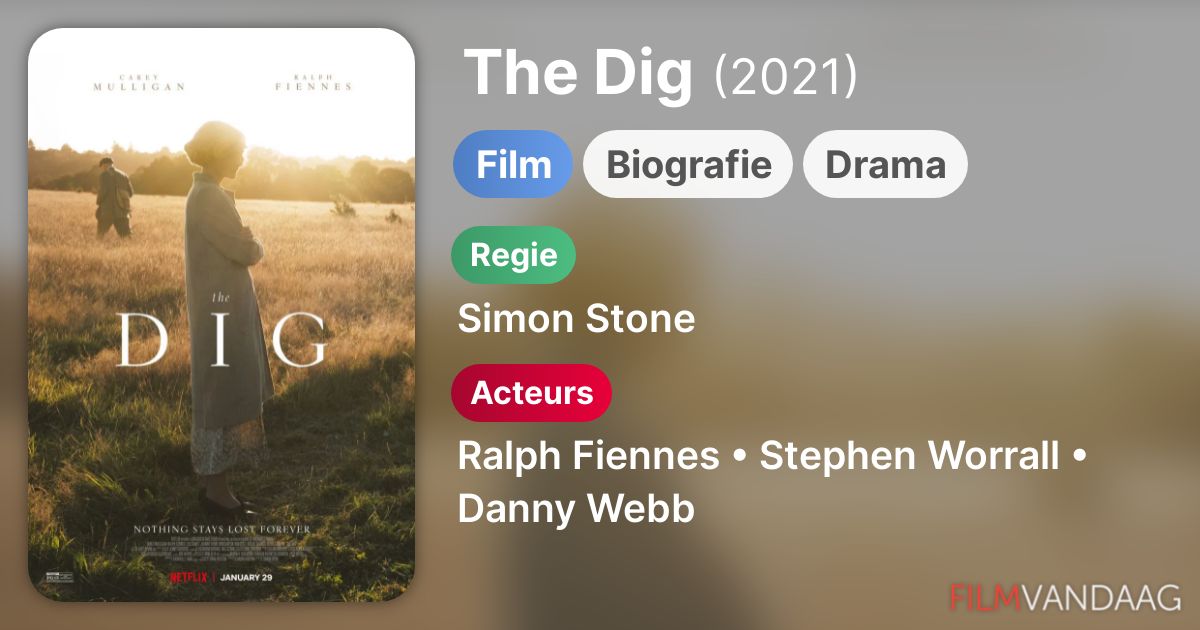 The Dig (film, 2021) kopen op dvd of blu-ray - FilmVandaag.nl